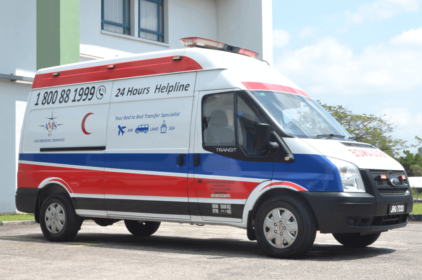 Land Transport Services - Asia Medevac Sdn Bhd - Medical Evacuation ...